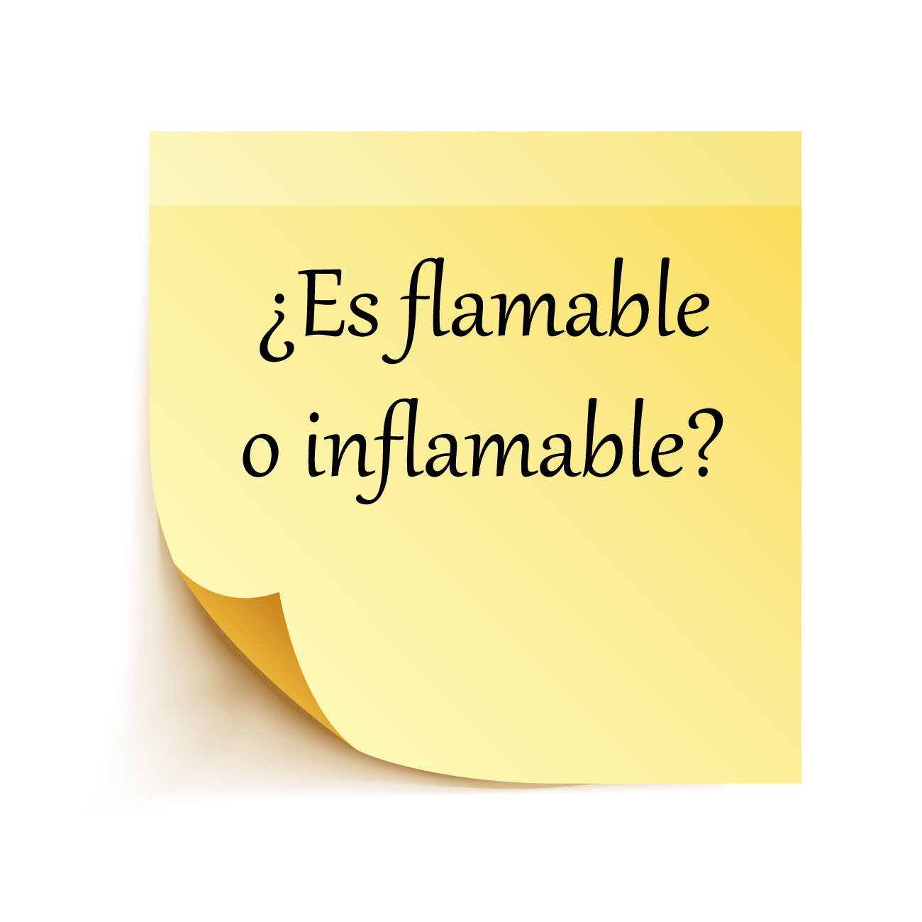 ¿Es flamable o inflamable? | Letras al Gusto